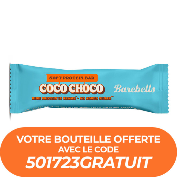 BAREBELLS - SOFT PROTEIN BARRES COCO CHOCO 55G ECHANTILLON x1 ...