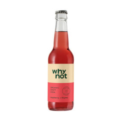 Why not - Soda craft framboise thym bouteille verre 330ml x12 bio ...